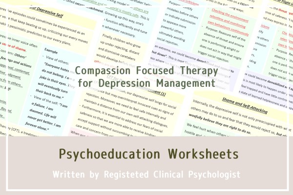 Compassion Focused Therapy for Depression: Downloadable Psychoeducation ...