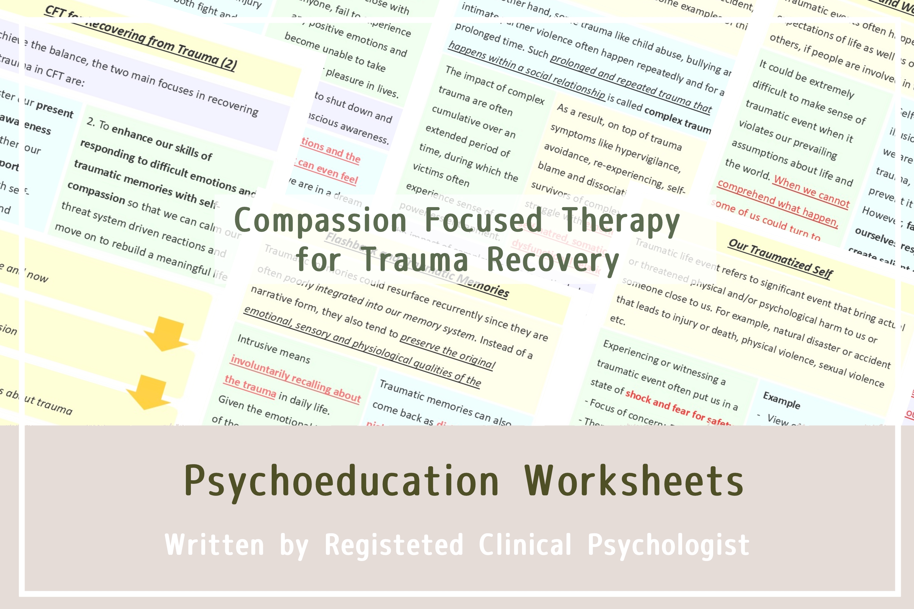 Psychoeducation Tools for Healing from Trauma – Compassionate Living ...