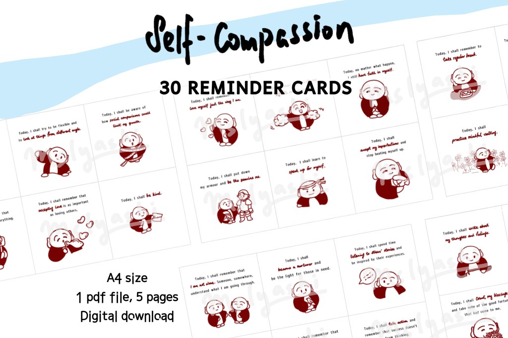 Clinical Subscription Coping Cards – Compassionate Living Psychology