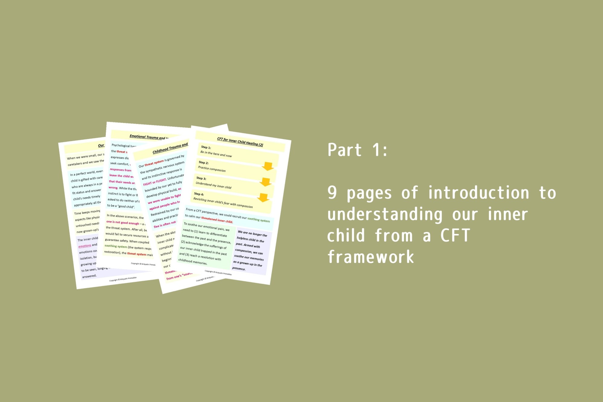 Healing Your Inner Child: Compassion Focused Therapy Guide ...